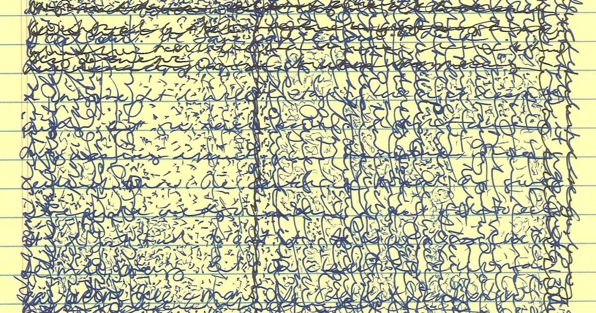 Hypergraphia Pictures: Hypergraphia Picture