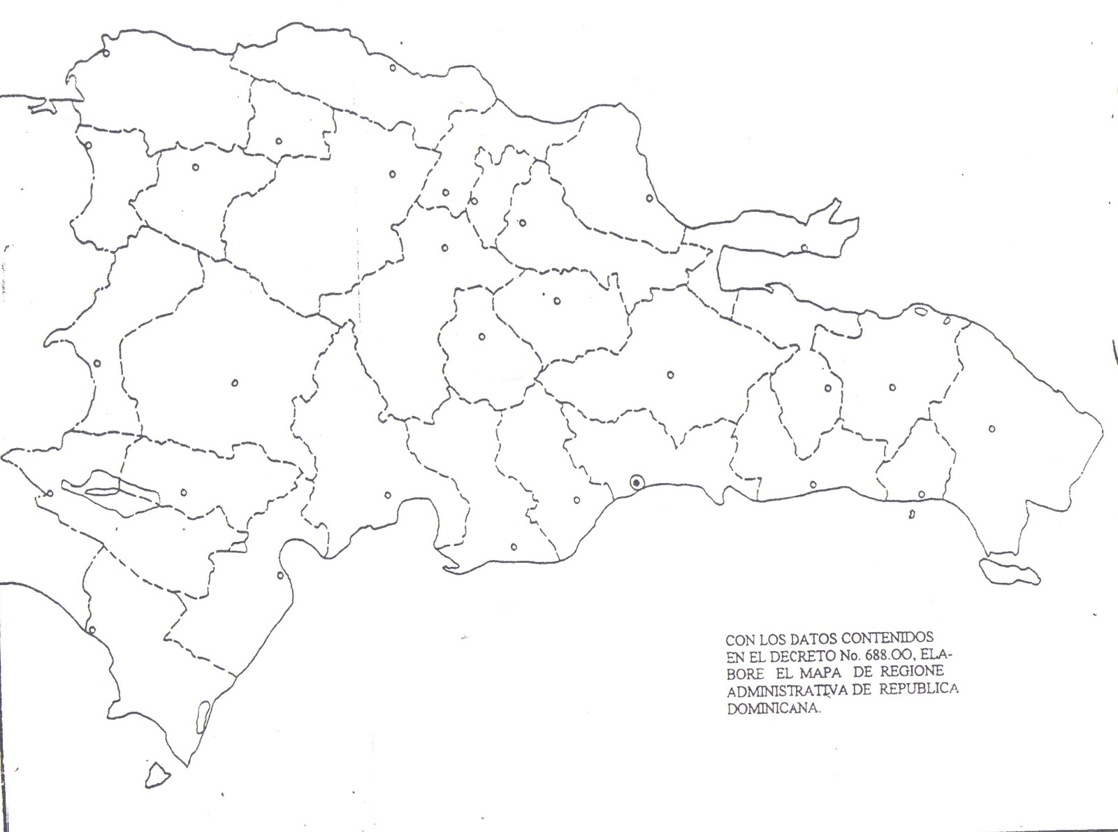 La Republica Dominicana El Mapa De La Torre