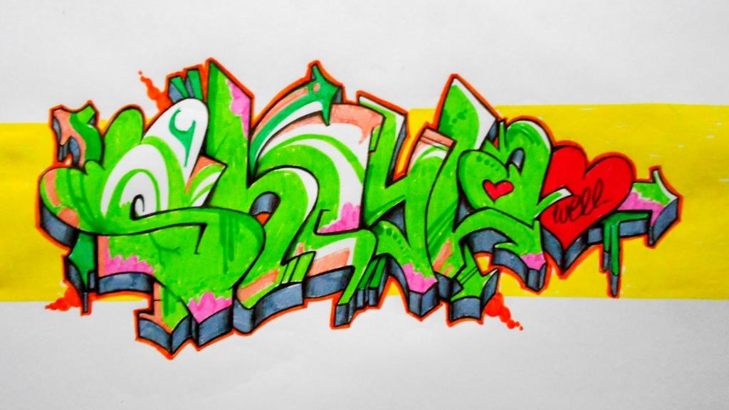 TU NOMBRE EN UN GRAFFITI - WELLINTENCION: septiembre 2015