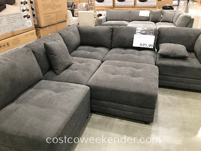 6-piece Fabric Modular Sectional | Costco Weekender