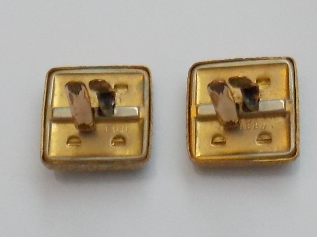 Vintage Jewelry: Finger Prong, Flip Clip, Clipback Cufflinks. How To ...