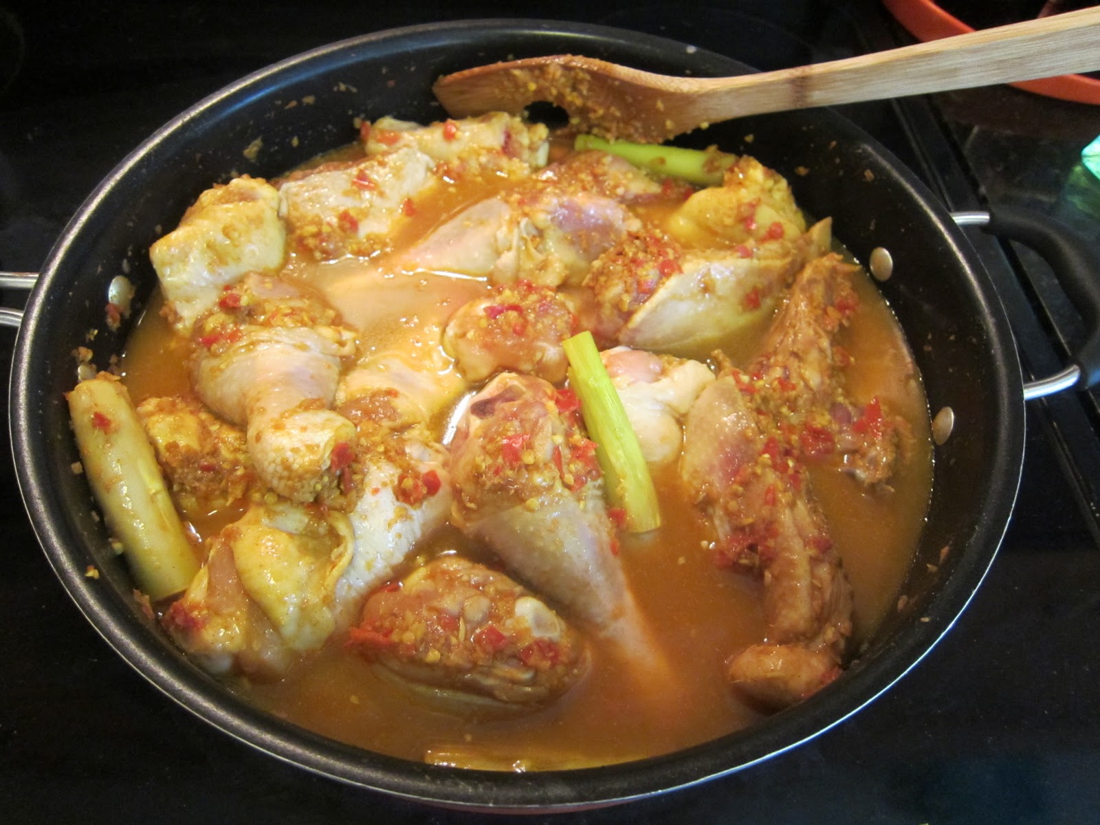 KitchenVamp: Ayam Betutu / Chicken in Traditional Balinese Betutu Sauce