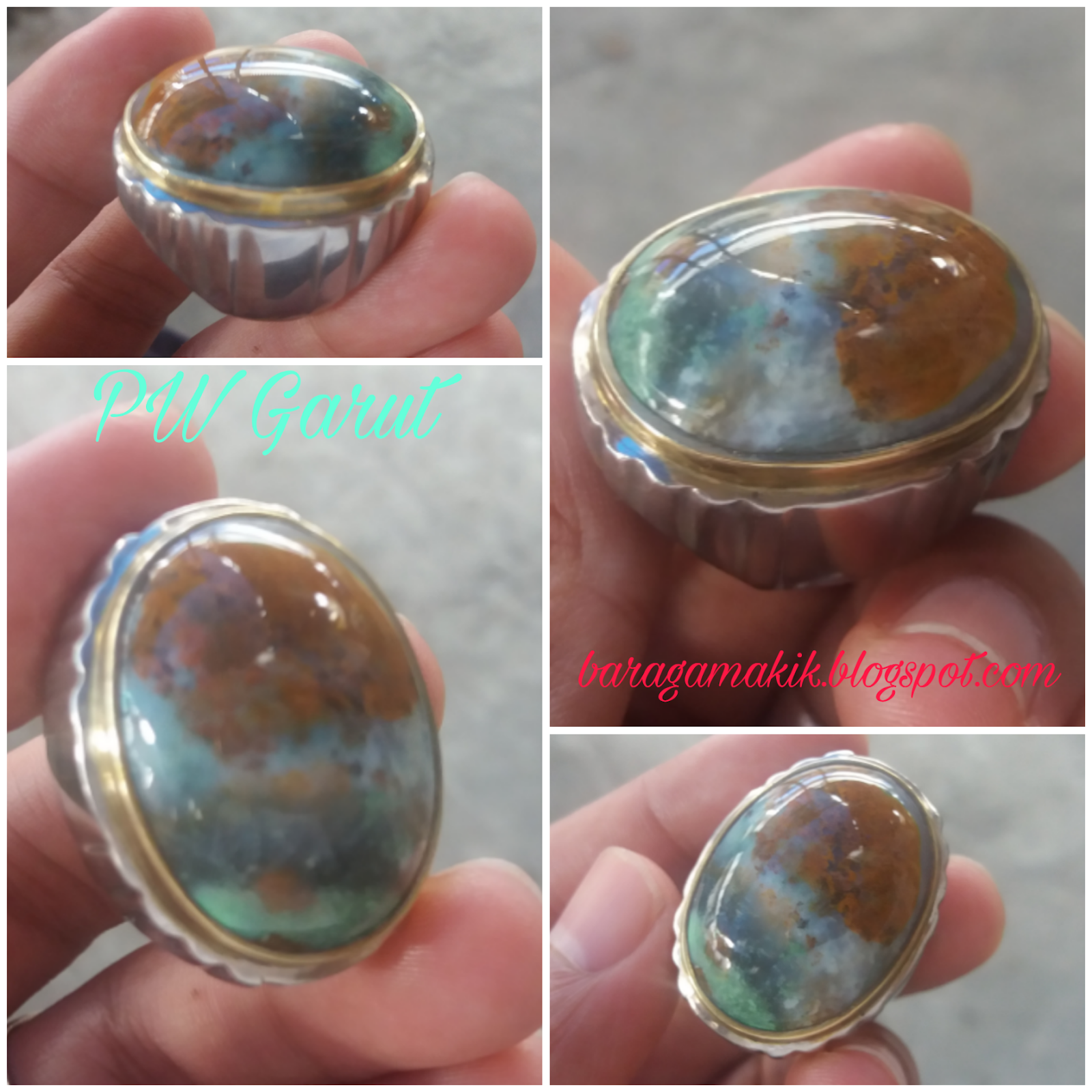 Batu Akik Pancawarna Garut Code: BAPWG813 - Batu Akik Padang