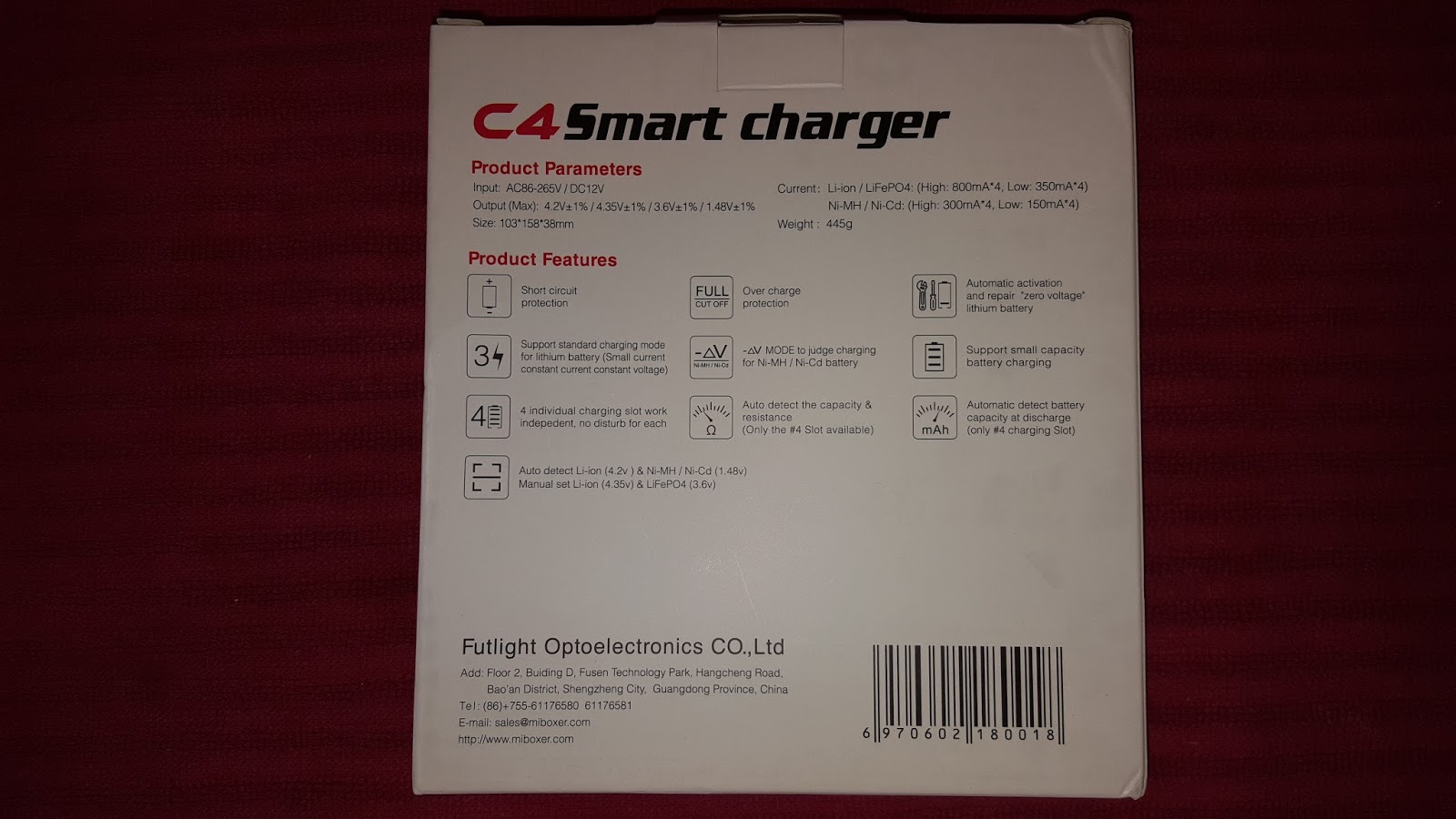 My Product Reviews and Thoughts: Miboxer C4 Smart Charger Review