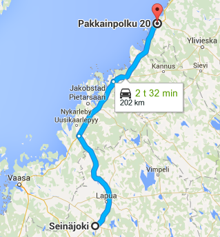 Kemuihin: Viihdekeskus Merisärkkä, Kalajoki 7.5.2016 Finlanders