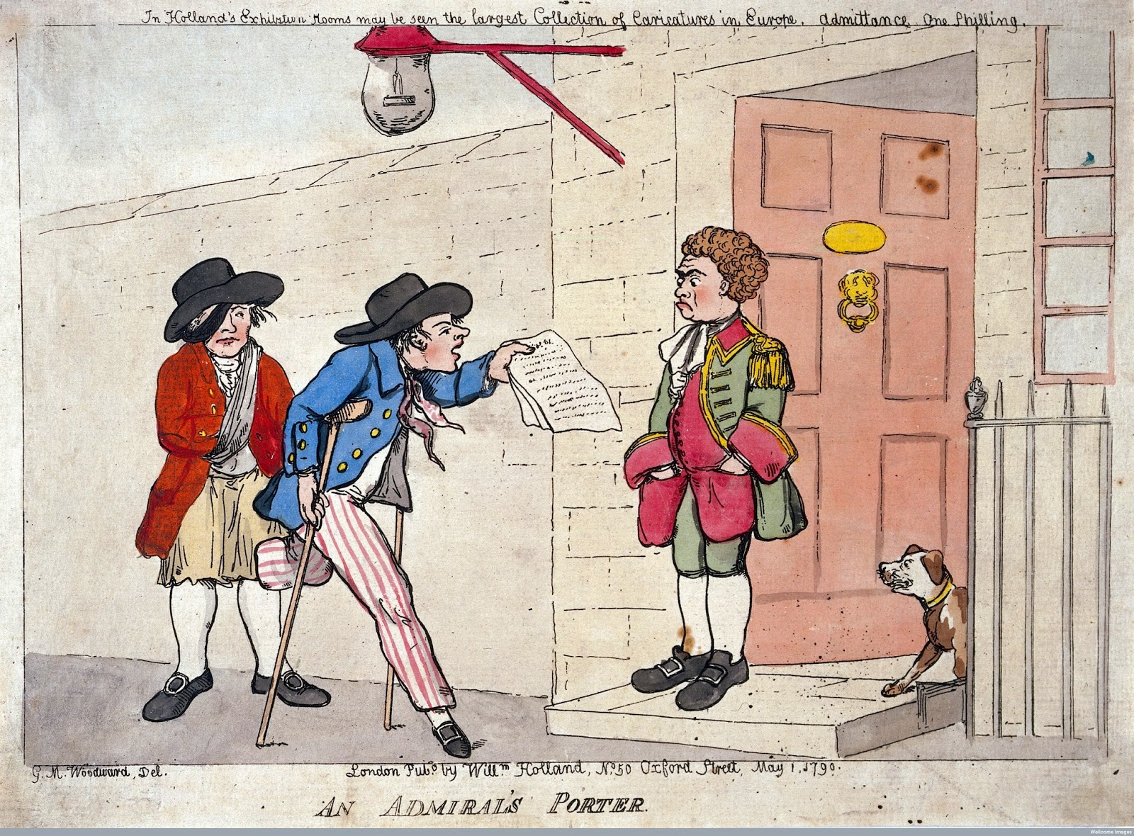 British Tars, 1740-1790: An Admiral's Porter, 1790