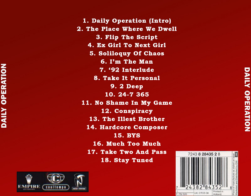 Gang Starr - Daily Operation (1992) Flac + 320kbps * RlsMaradona