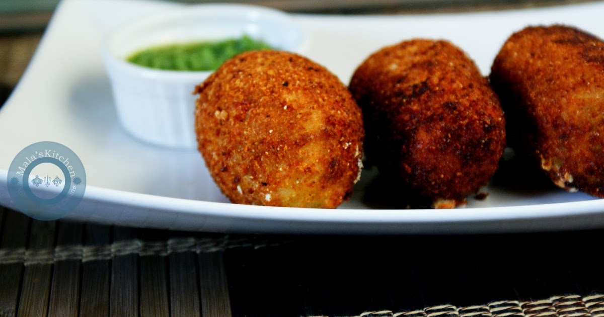 Potato Croquettes (Veg) - Malas-Kitchen