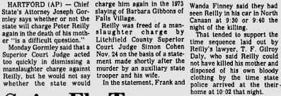 Down the road less traveled..: Peter Reilly proven innocent of Murder ...