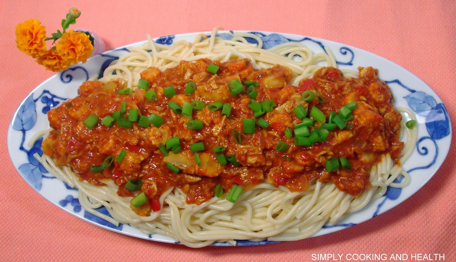 Simply Cooking and Health: Quick and easy spaghetti with canned items