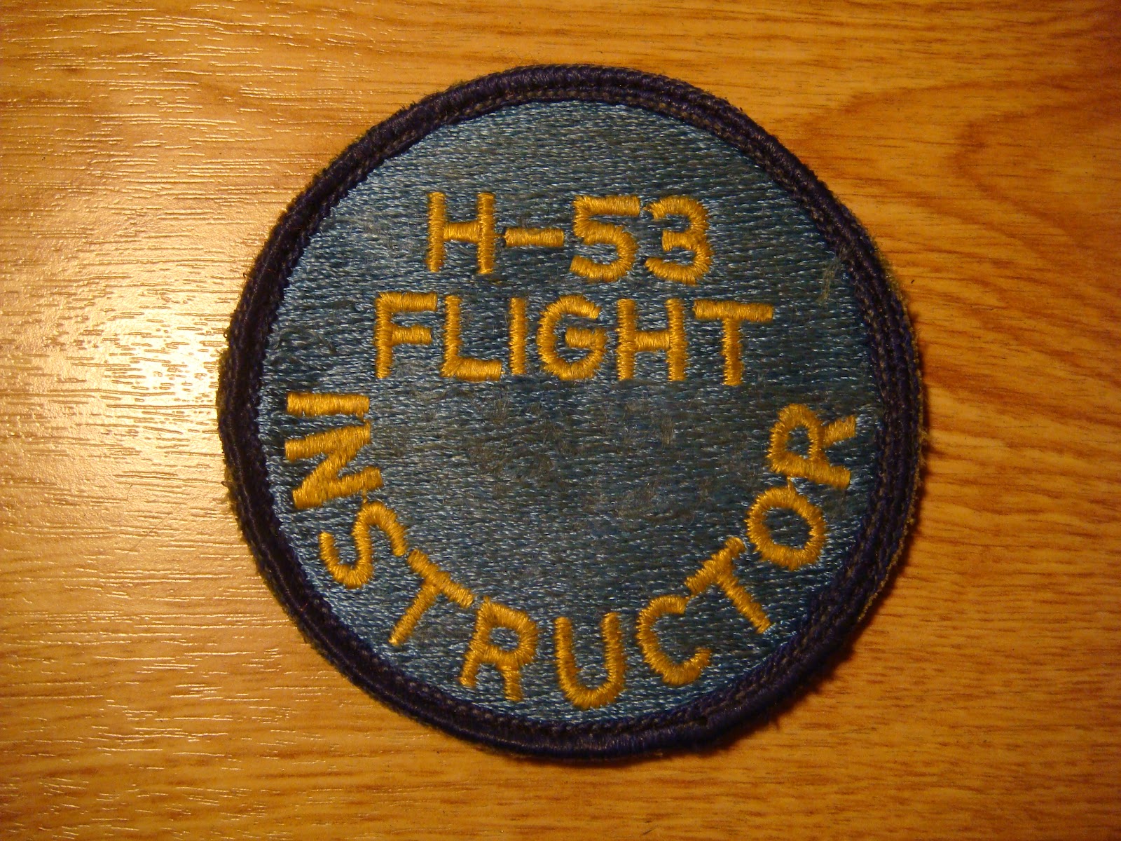 THE USAF RESCUE COLLECTION: USAF H-53 Helicopter / Flight Instructor Patch