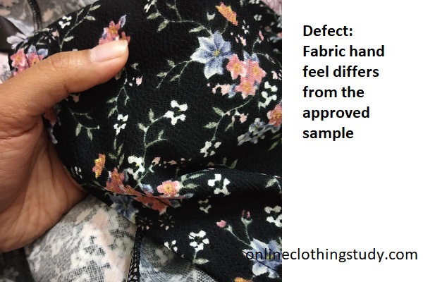 List of Garment Defects with Images