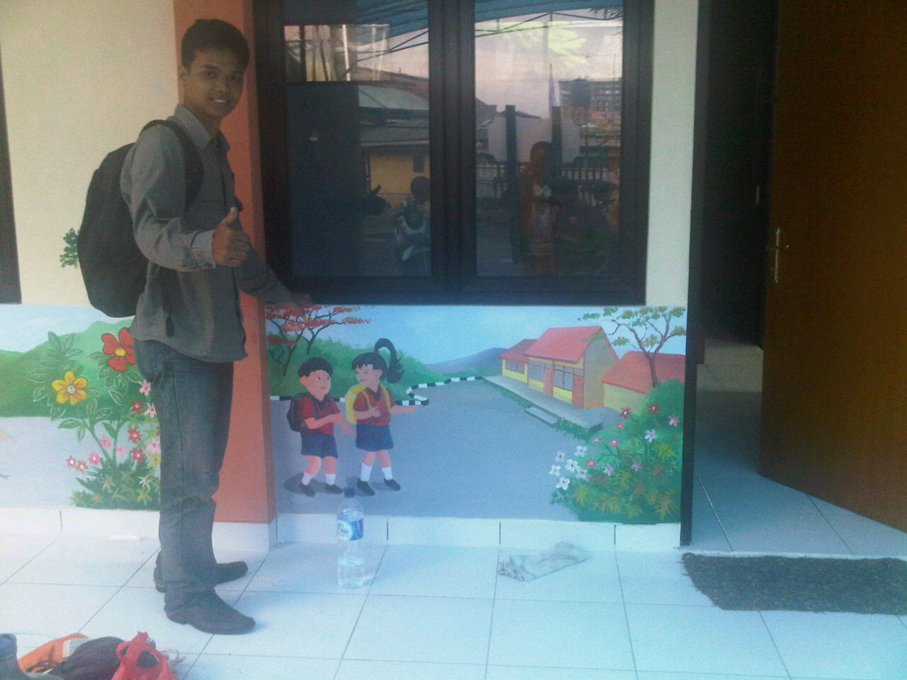 Lukisan Dinding Sekolah PAUD, TK, SD, SMP, SMA PALING KEREN