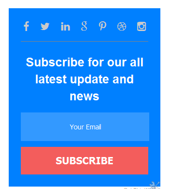 Add Professional Email Subscription Blogger Widget in Blogger Blog ...