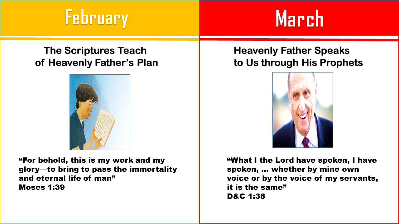 Pathways to Primary, Come Follow Me for families: LDS Primary Posters ...