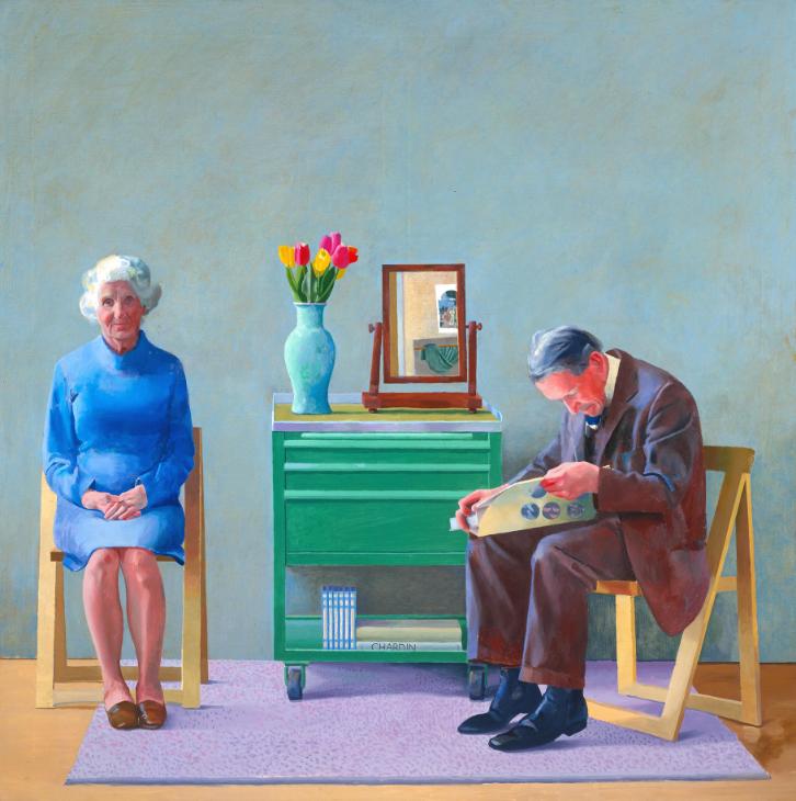 Hockney’s Double Portraits