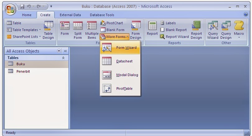 Pengertian Microsoft Access - Dunia Informatika