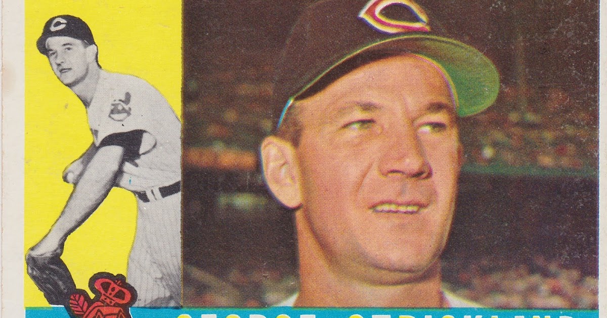 Horizontal Heroes: The 1960 Topps Set: #63 George Strickland