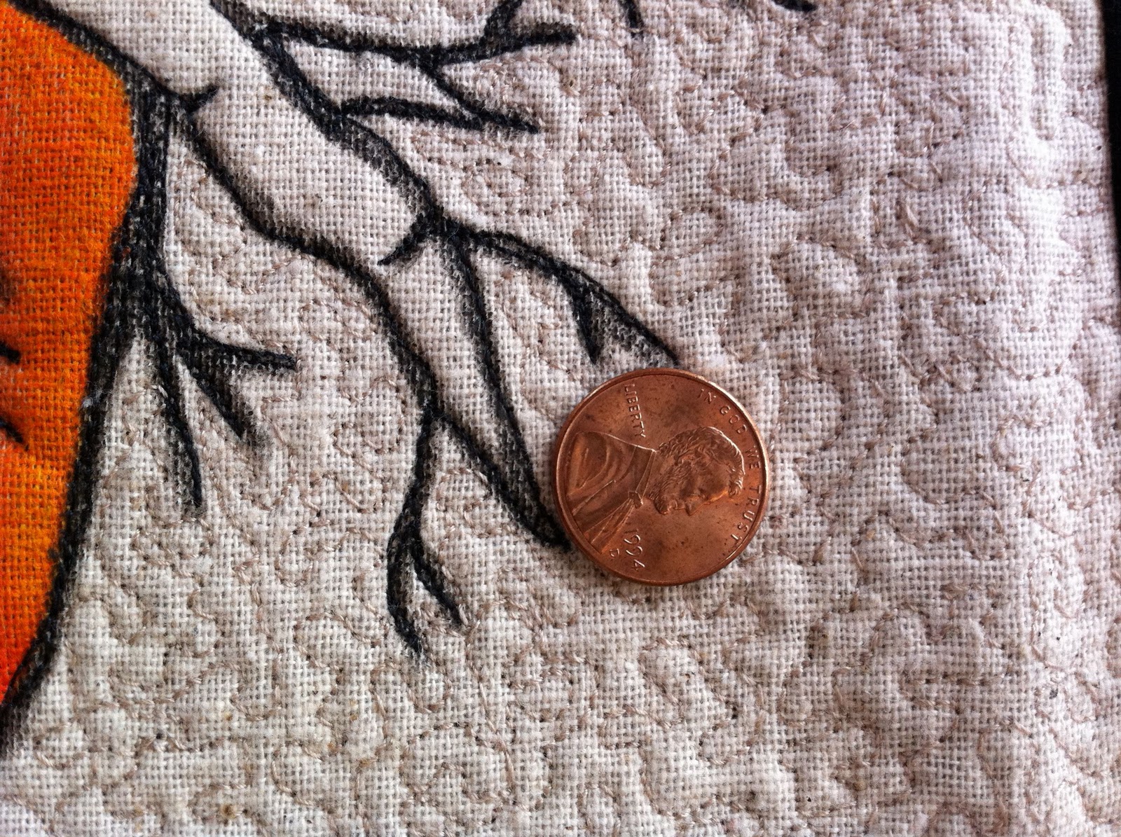 The Fiber Nation: How to Quilt It: Stippling