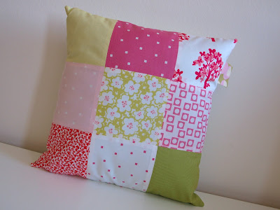 Crafted by Carly: Patchwork Cushions