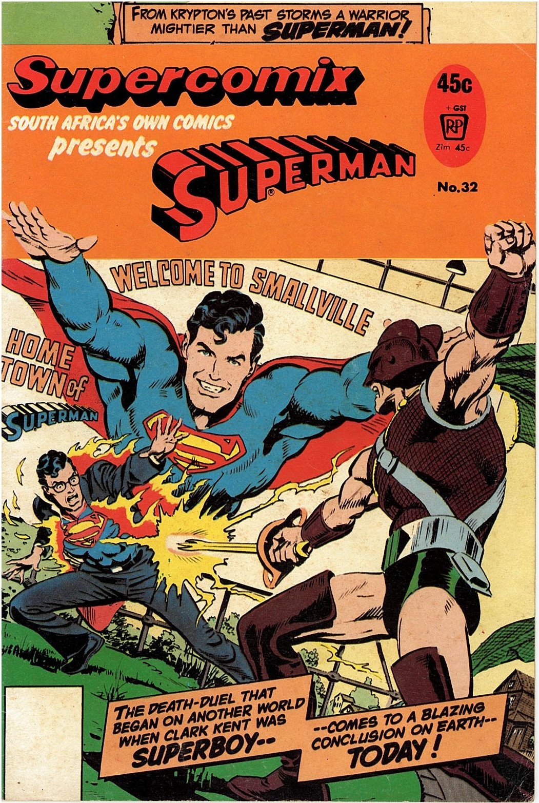 South African Comic Books: Supercomix Superman