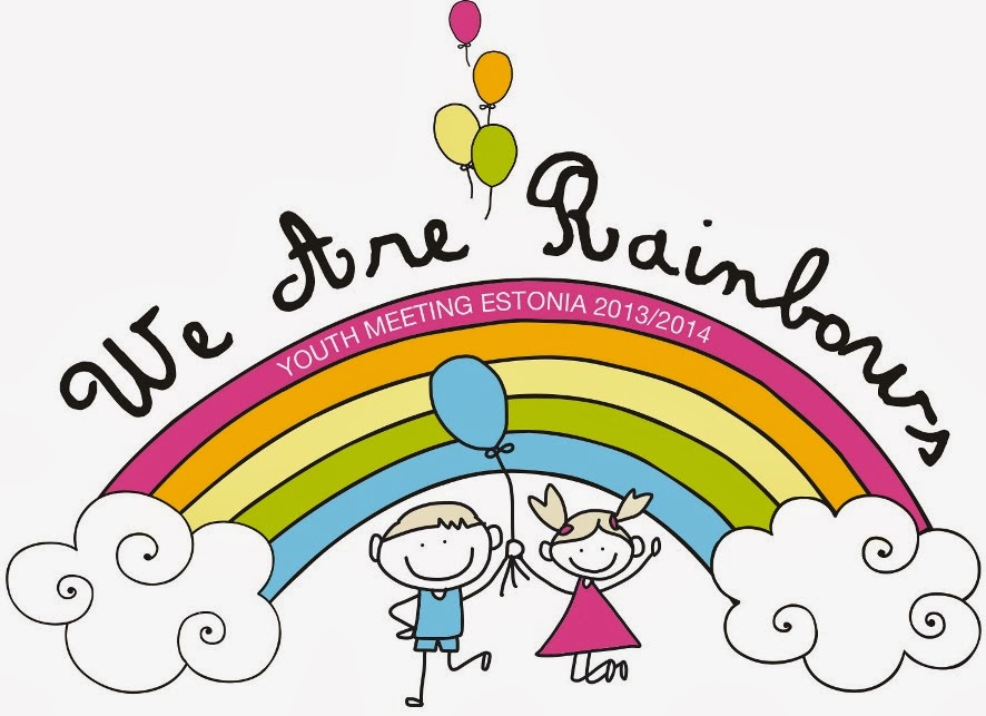 We Are Rainbows YM: Colourful greetings from Estonia!
