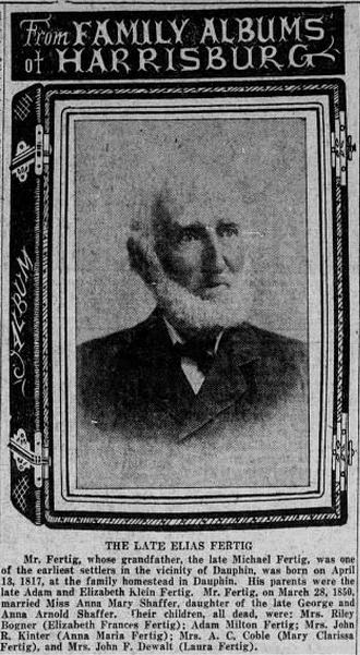 NOT Heather's Genealogy: Adam Fertig 1776-1839