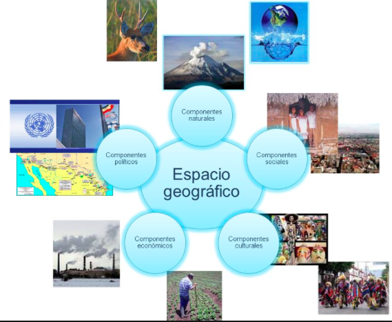 Relacion de los componentes naturales