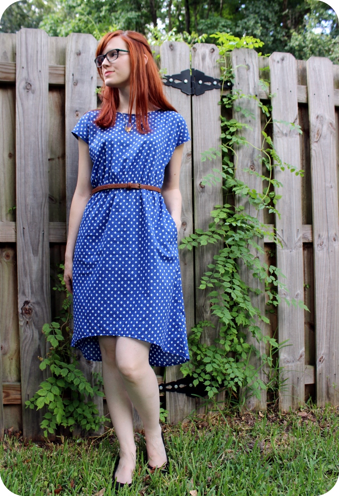 I just made this dress - great pattern for beginners! It's The Staple ...