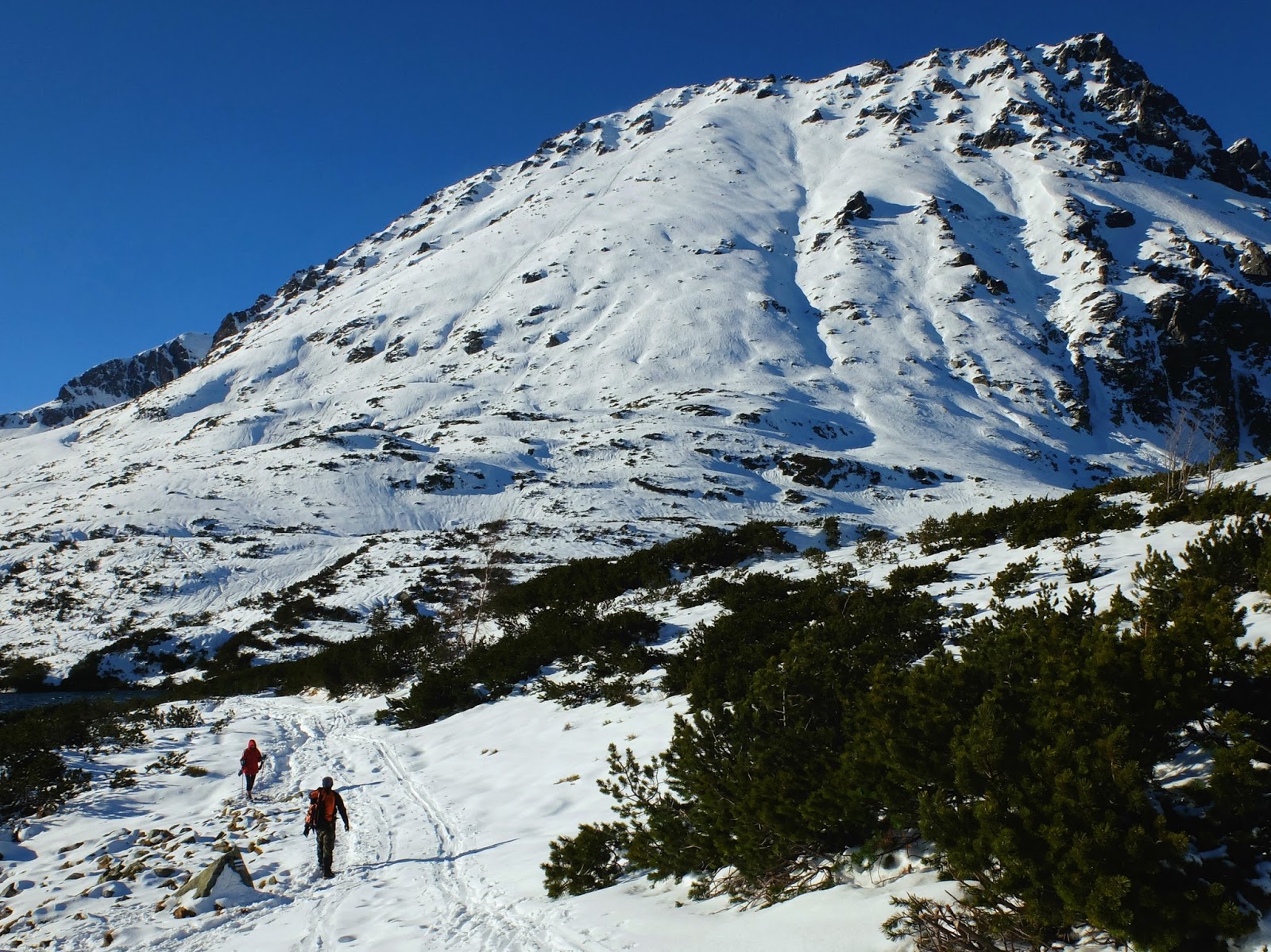 Ruda z wyboru: Kruczy...tfu! Kozi Wierch wczesną zimą...