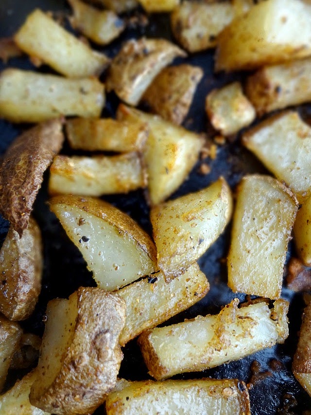 The Cooking Actress: Crispy Potatoes
