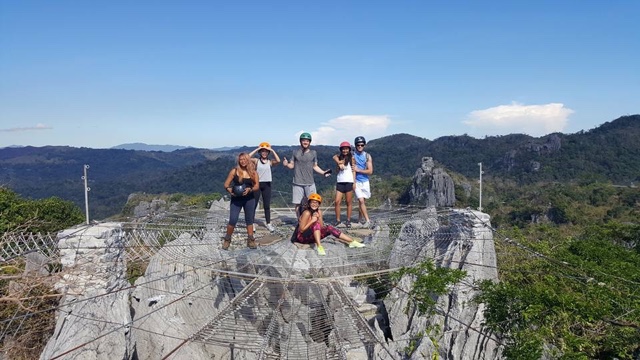 Giant Spider Wed - Mt. Masungi , Tanay , Rizal