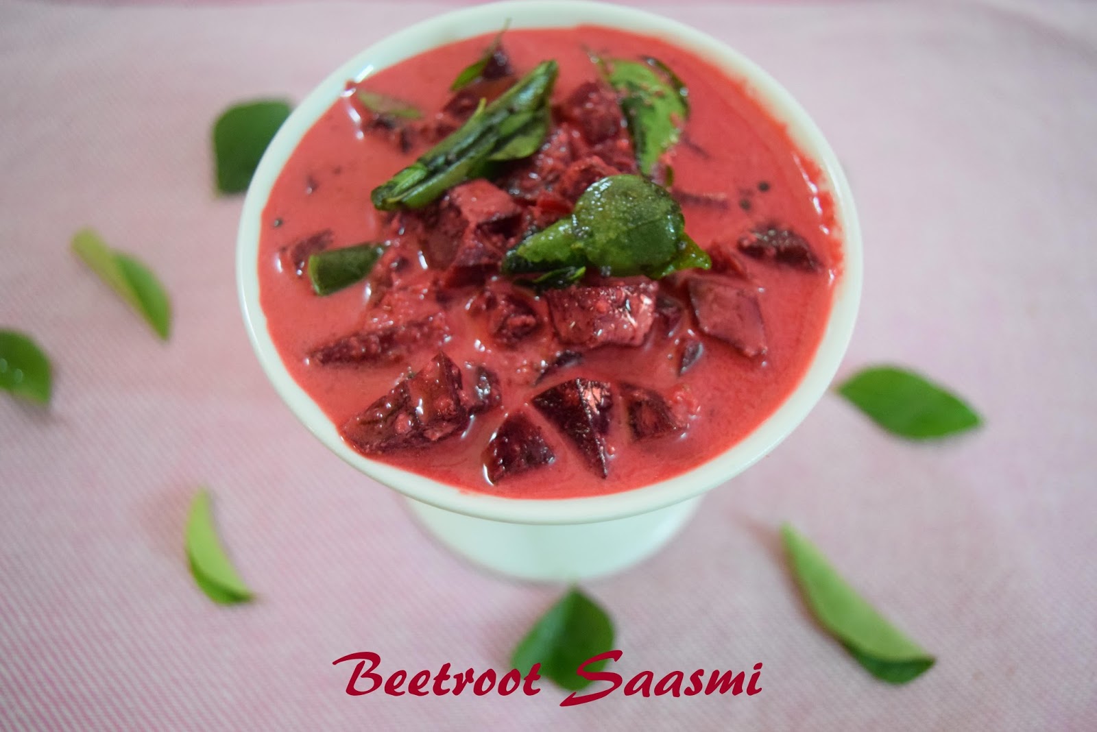 Veggiesome: Beetroot Saasmi
