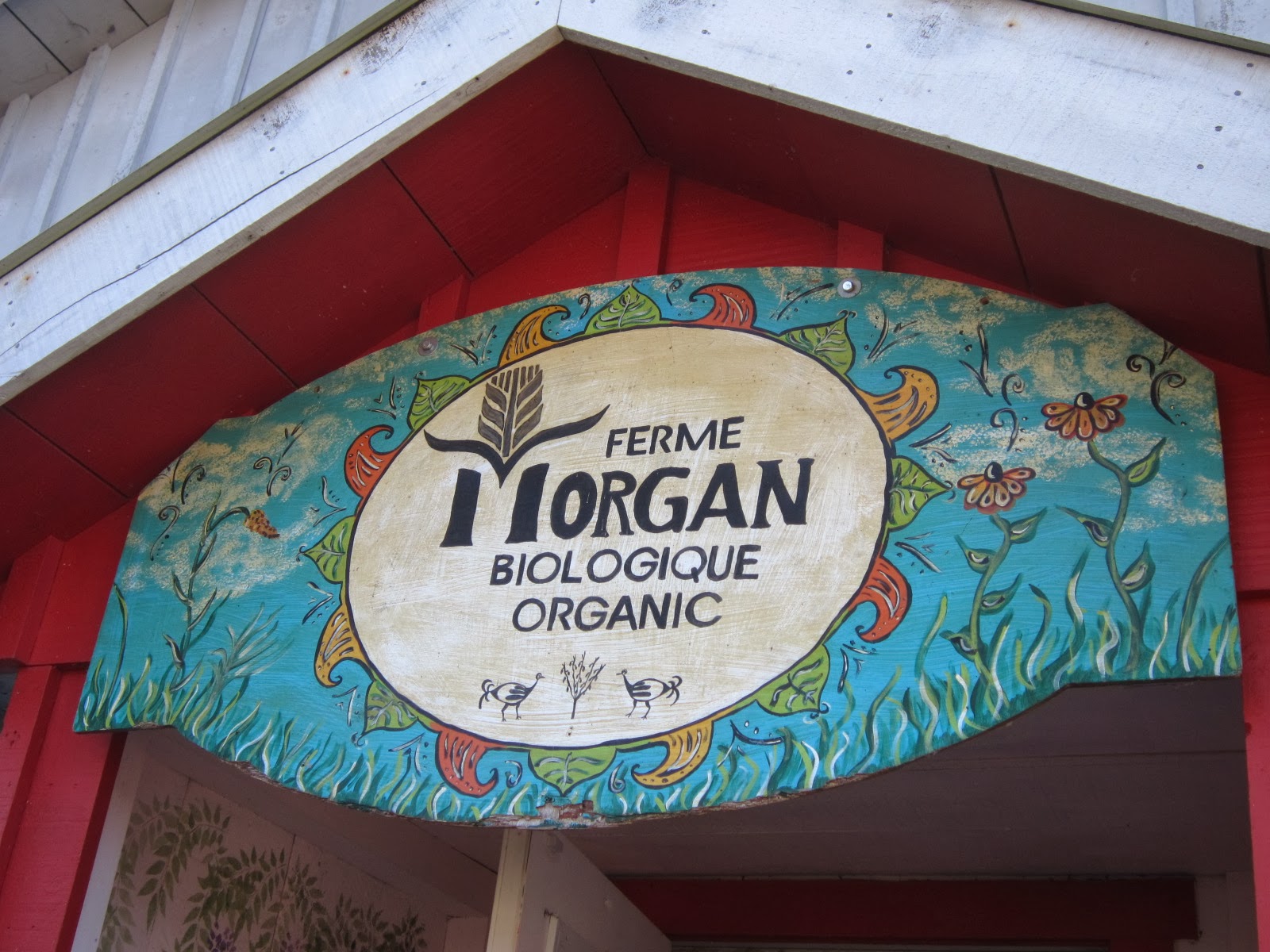 Manger bio : mode d'emploi: Visite de la ferme biologique Morgan à St ...