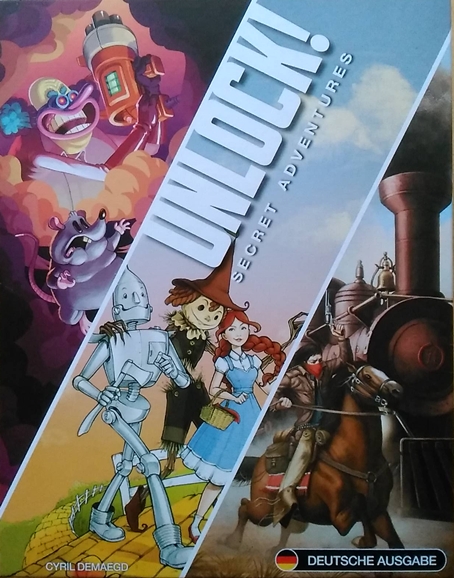Wolfgangs Brettspielrezensionen: Unlock! Secret Adventures