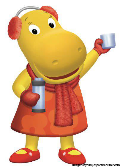 Tasha de Backyardigans para imprimir | Imagenes y dibujos para imprimir