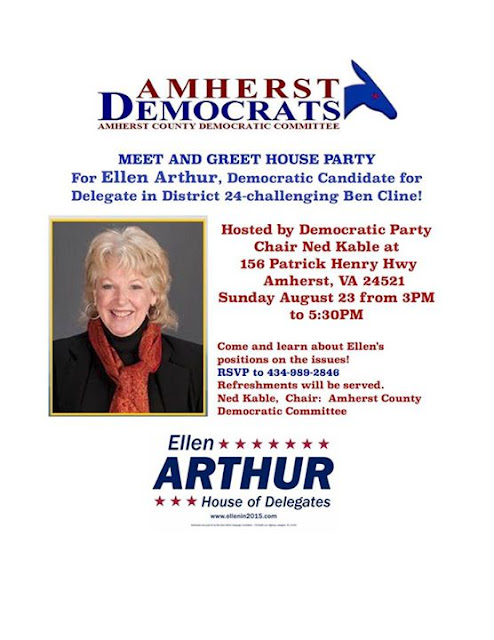 ACV Democratic News: Ellen Arthur Meet and Greet
