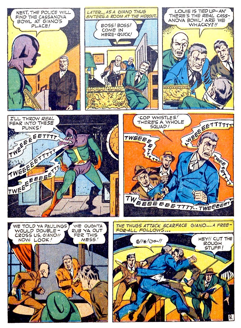Pappy's Golden Age Comics Blogzine: Number 2342: Face-to-face with ...