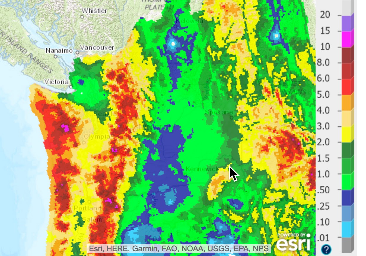 Cliff Mass Weather Blog: Warmth and Rain Brings Flooding to the Pacific ...