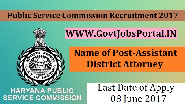 Public Service Commission Recruitment 2017– 180 Assistant District Attorney Public Service Commission Recruitment 2017– 180 Assistant District Attorney
