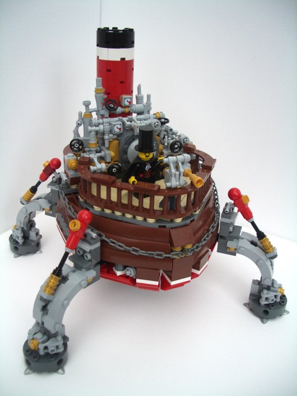 Quiet and Red: Steampunk Lego Sets
