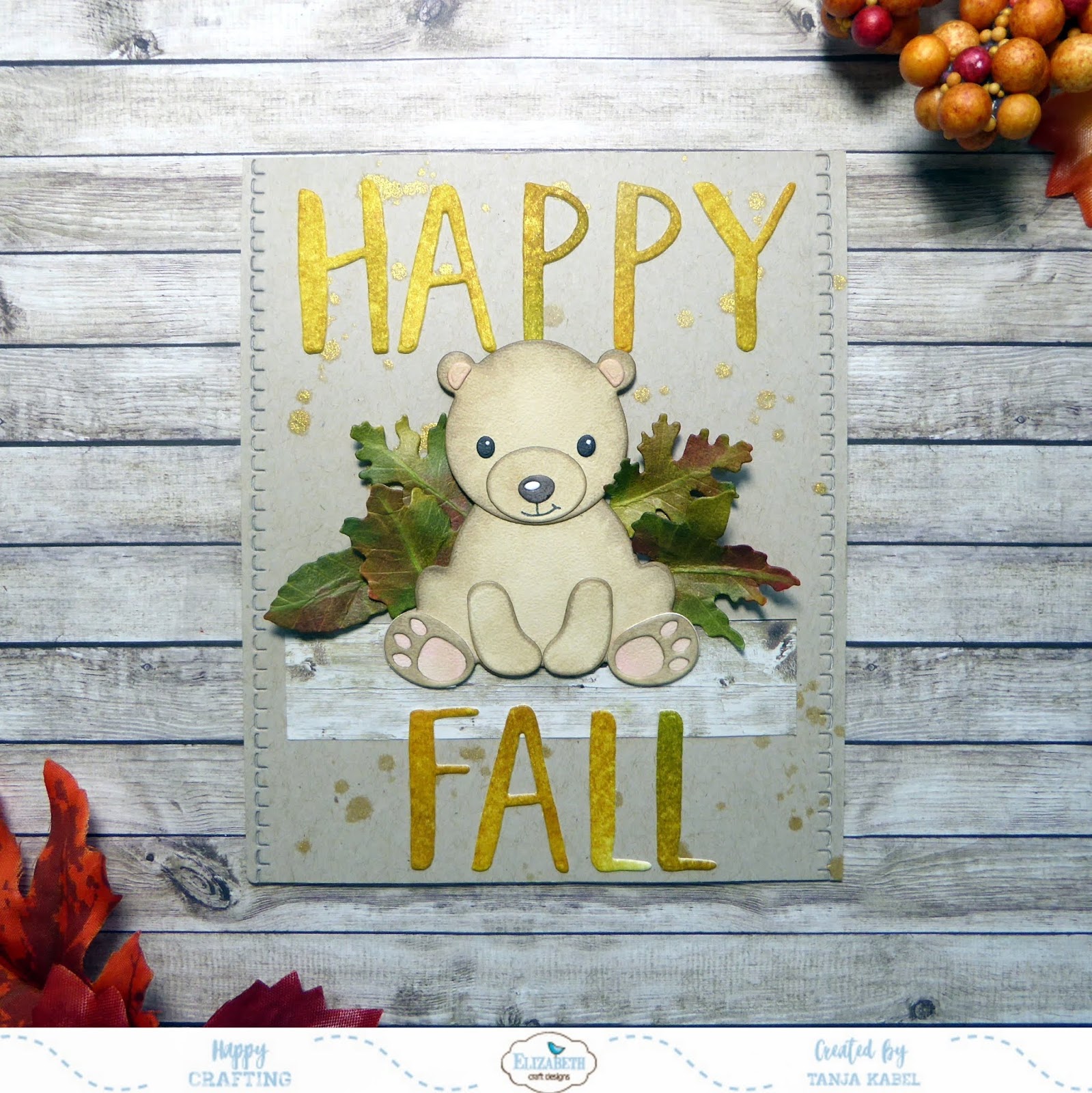 Little Art Cottage: Happy Fall Bear