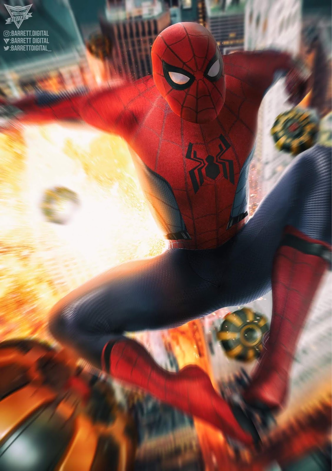 MAN OF BRONZE: SPIDER-MAN: FAR FROM HOME FICHA A NUMAN ACAR...¿COMO EL ...