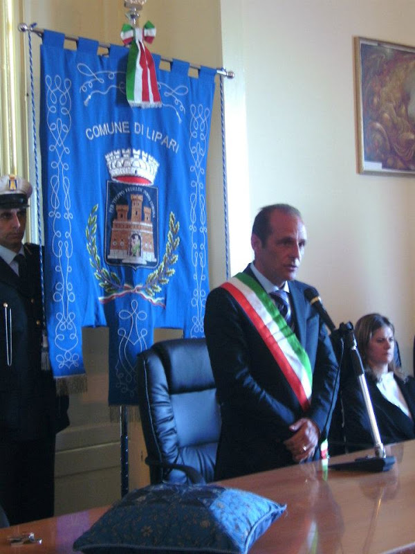 Eolie news: L'insediamento di Marco Giorgianni a sindaco di Lipari ...