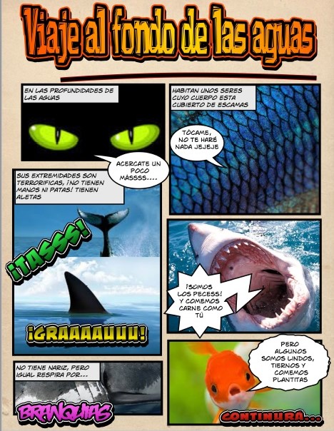 Divertiprimaria: Los peces Comiclife
