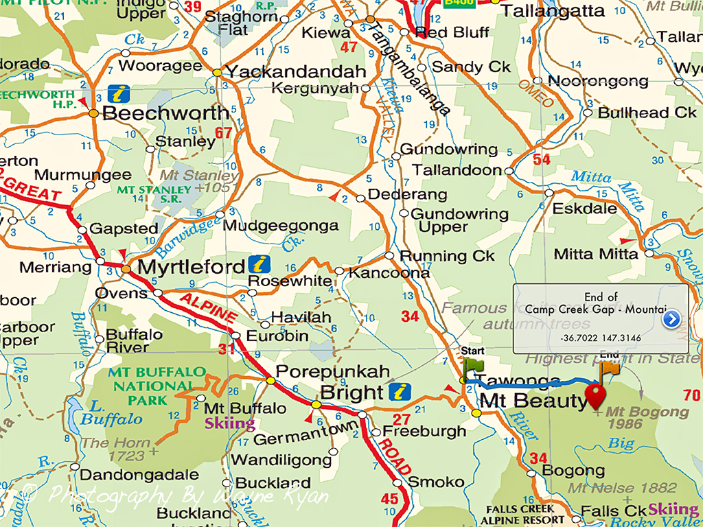 Wayne Ryan's blog: Kiewa Valley & Mt Bogong