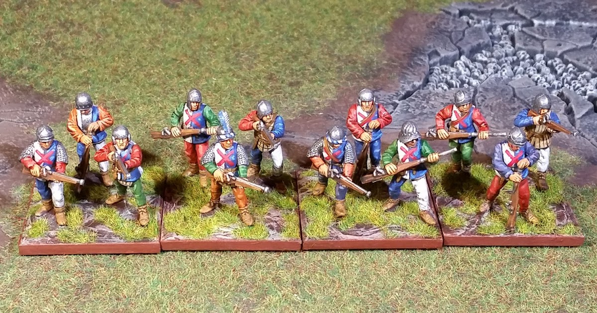 WAB Corner: Perry Mercenaries - Burgundian Handgunners