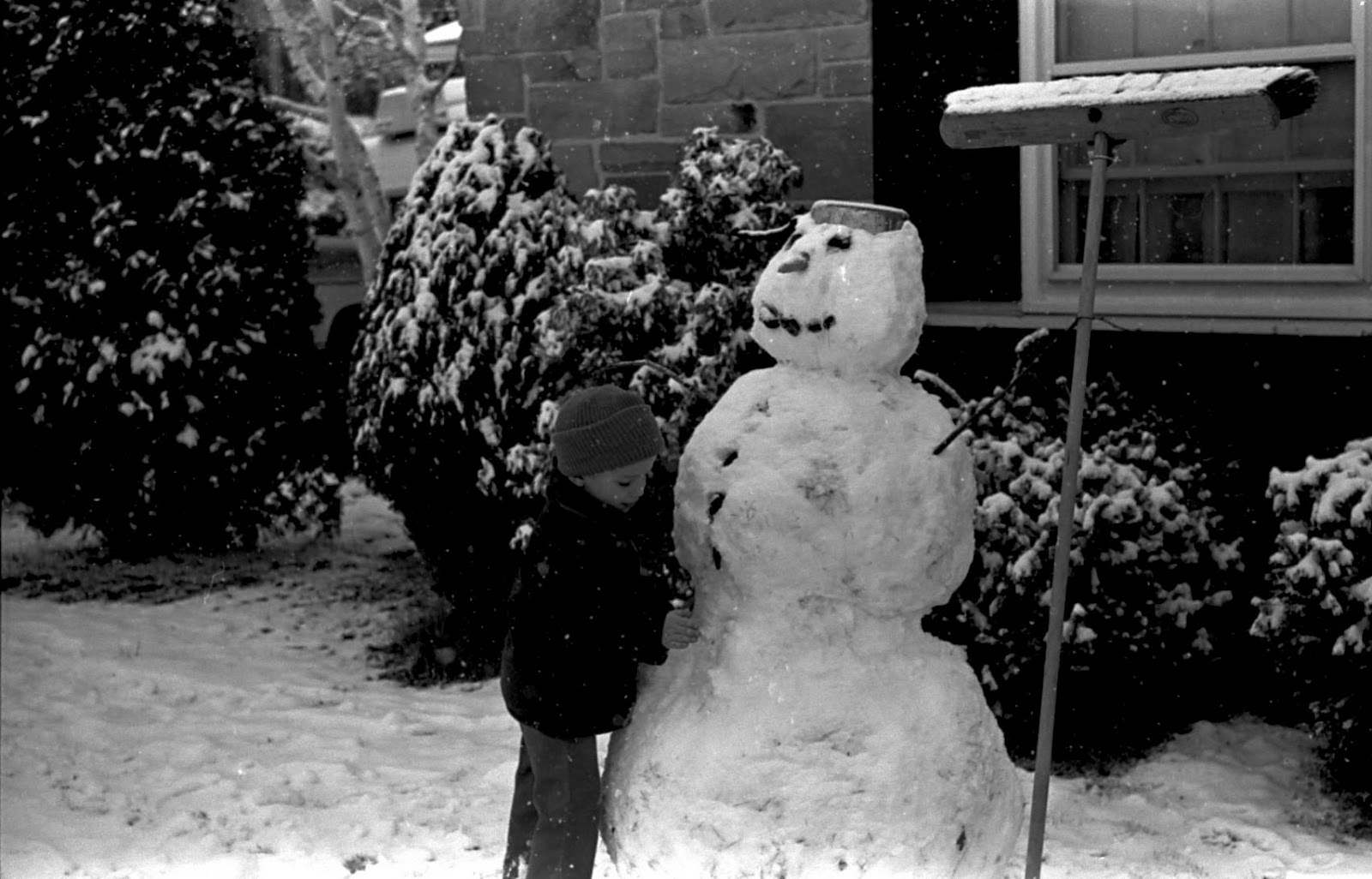Bowie Living: Winter Fun in Bowie, December, 1973