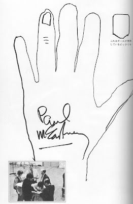 Meet the Beatles for Real: Hand prints