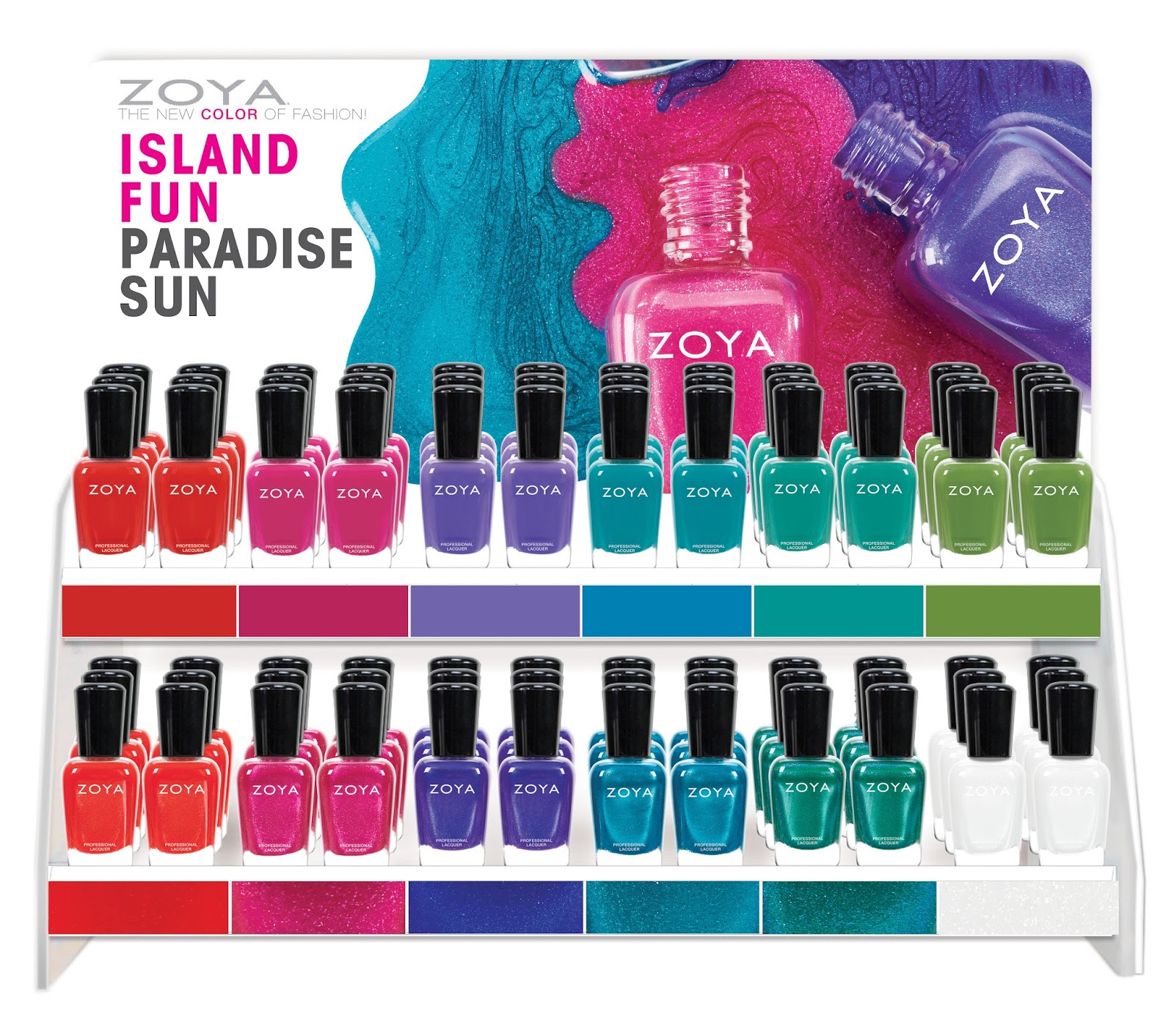 Zoya Island Fun Paradise Sun Summer 2015 Press Release